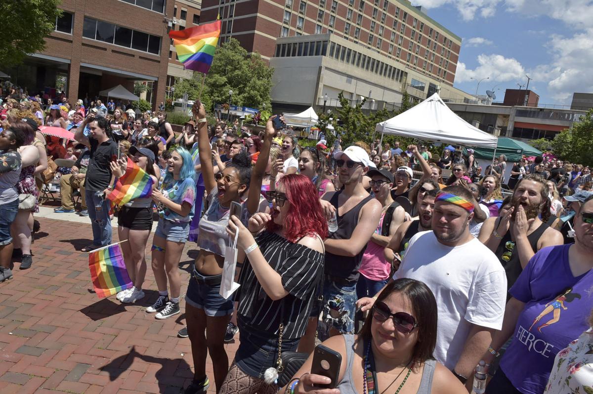 LGBTQ March, Pride Flag Raising Ceremony at Lancaster City Hall ...