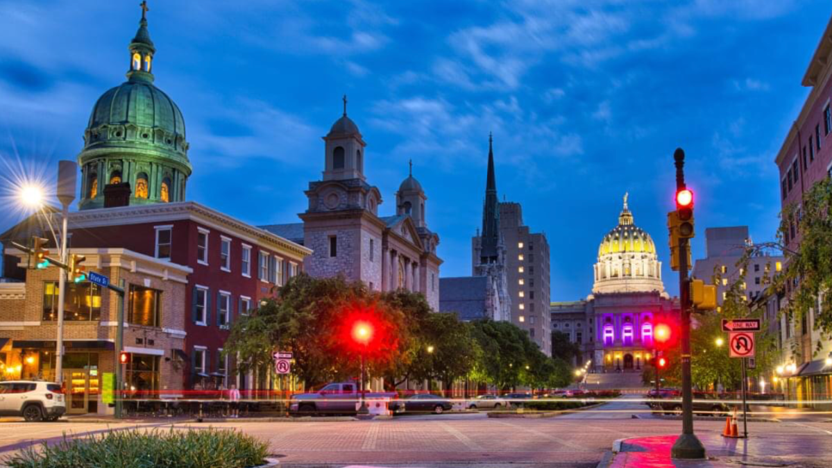 Harrisburg Picture of the Day: Domes on State Street – Harrisburg100
